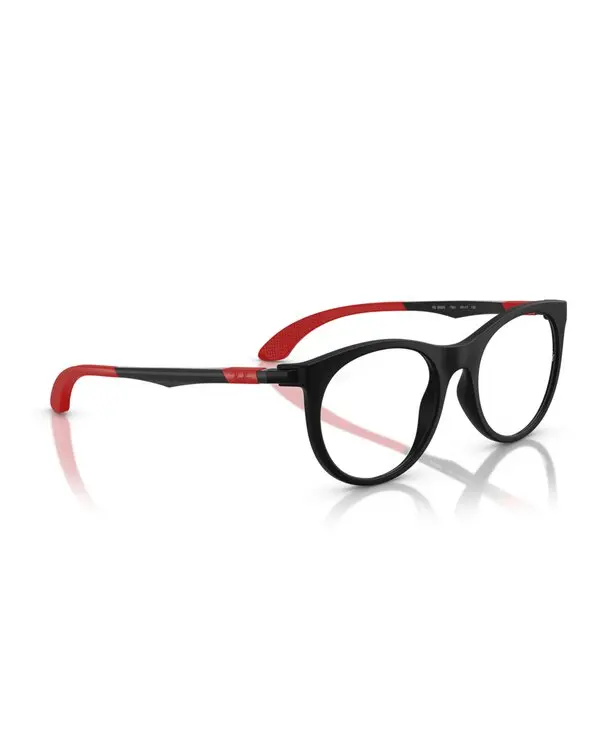 Ray-ban Child Full Rim Round Frame Eyeglasses - Matte Black
