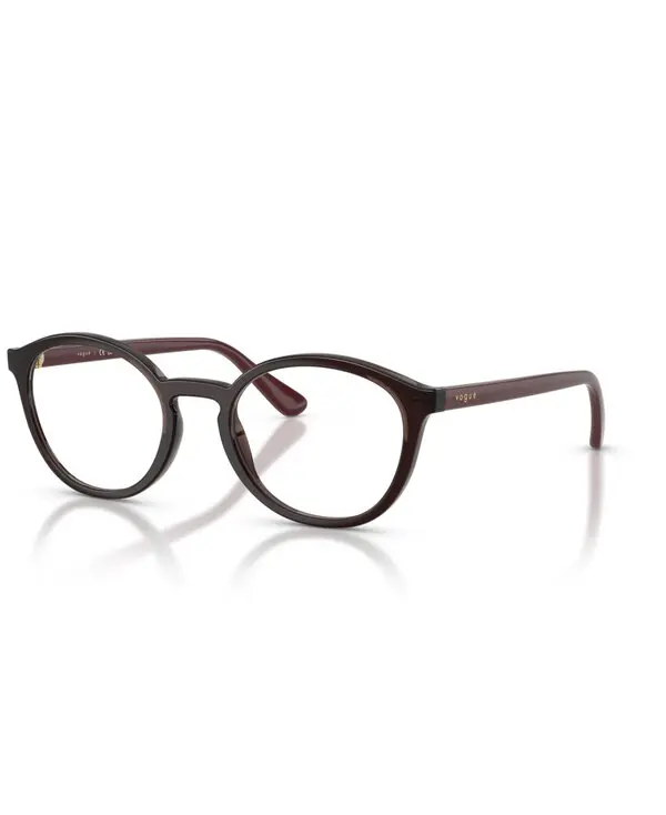 VOGUE EYEWEAR Child Phantos Eyeglasses - Transparent Bordeaux