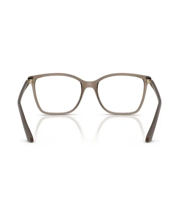 VOGUE EYEWEAR Square Frame Eyeglasses - Transparent Brown
