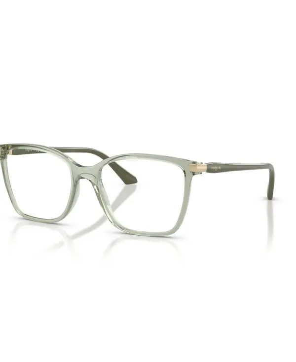 VOGUE EYEWEAR Square Frame Eyeglasses - Transparent Green