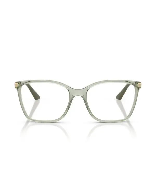 VOGUE EYEWEAR Square Frame Eyeglasses - Transparent Green