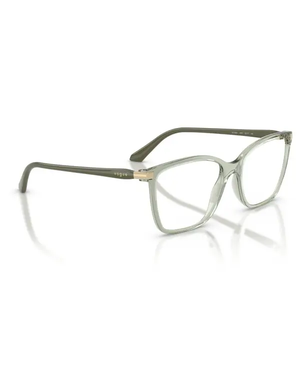 VOGUE EYEWEAR Square Frame Eyeglasses - Transparent Green