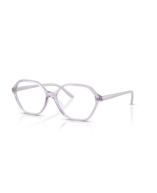 VOGUE EYEWEAR Irregular Full Rim Eyeglasses - Transparent Violet
