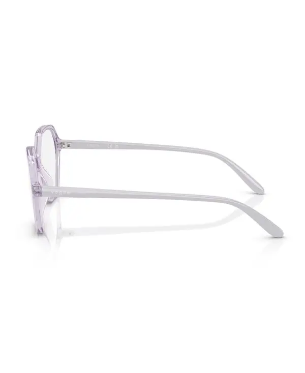 VOGUE EYEWEAR Irregular Full Rim Eyeglasses - Transparent Violet