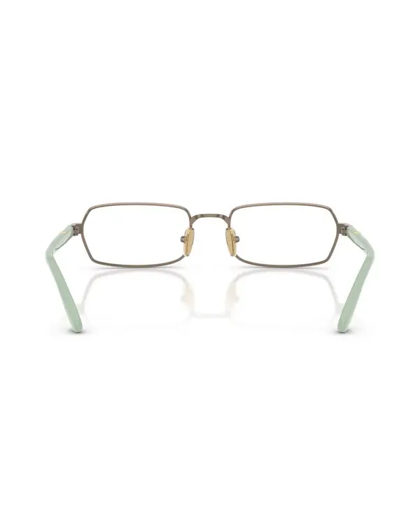 VOGUE EYEWEAR Irregular Metal Eyeglasses - Light Brown