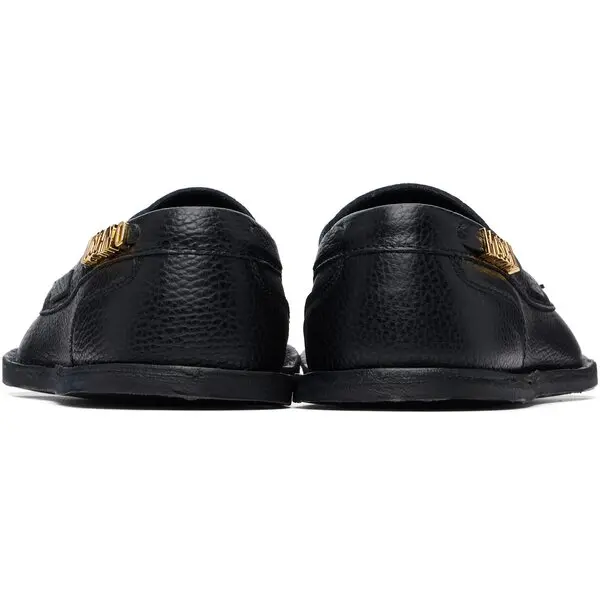 Moschino Leather Boat Shoes