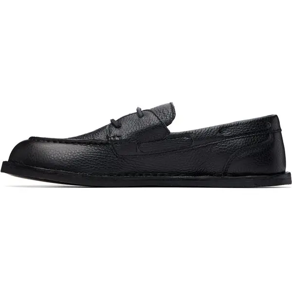 Moschino Leather Boat Shoes