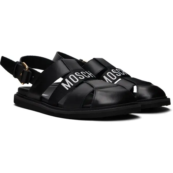 Moschino Open-toe Flat Sandals