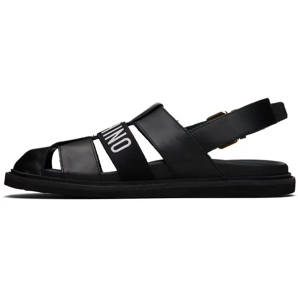 Moschino Open-toe Flat Sandals