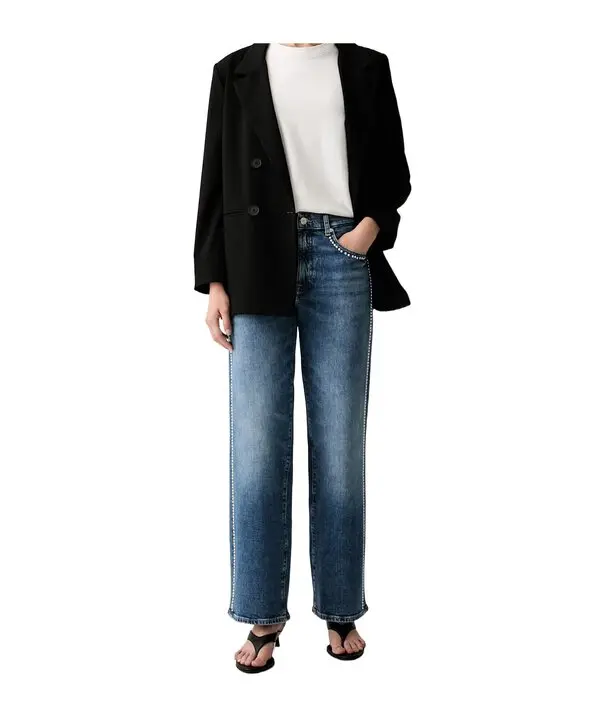 7 For All Mankind Belt-loop Jeans - Blue
