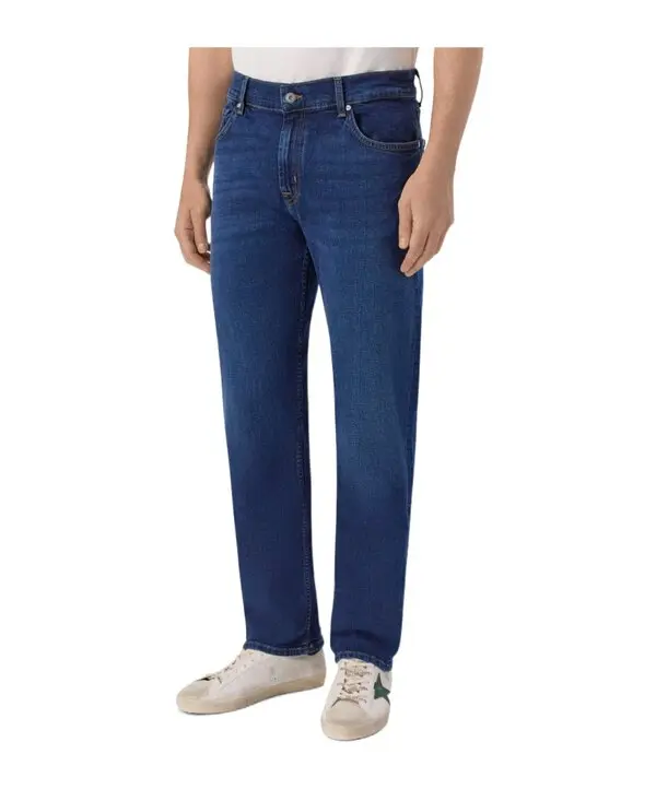 7 For All Mankind Belt Loop Jeans With Embroidered Back Pockets