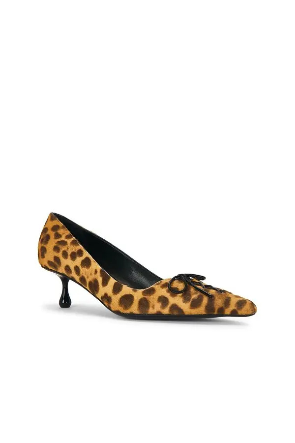 JIMMY CHOO Scarlett Leopard-print Pumps