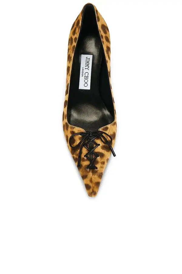 JIMMY CHOO Scarlett Leopard-print Pumps