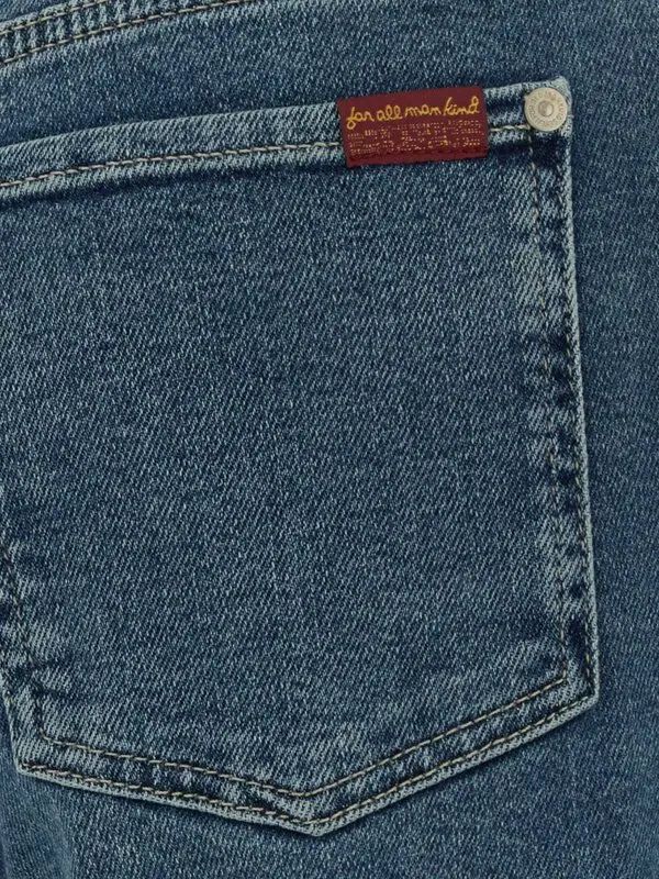 7 For All Mankind Stovepipe Straight Jeans