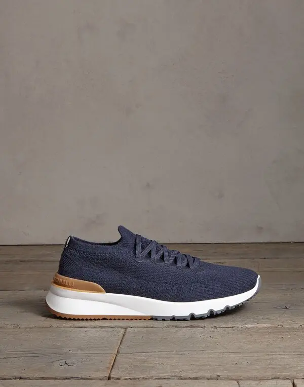 Brunello Cucinelli Knitted Sock Sneakers