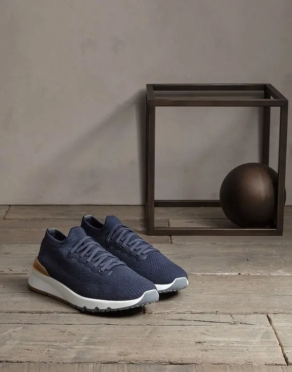 Brunello Cucinelli Knitted Sock Sneakers