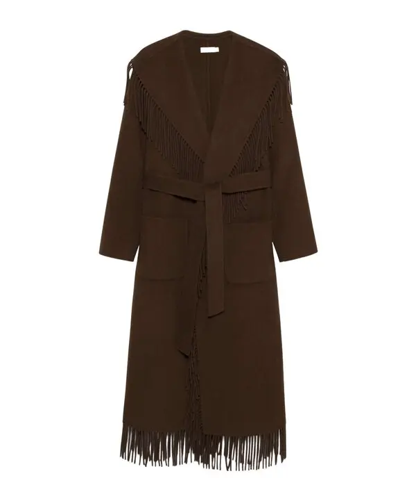 Simkhai Carrie Fringe Coat
