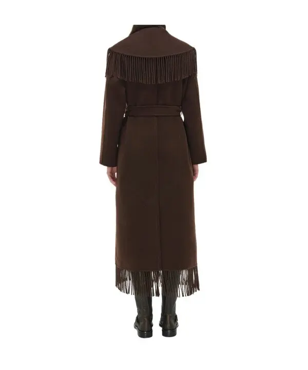 Simkhai Carrie Fringe Coat