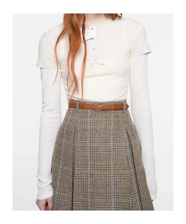 Acne Studios Layered Top With Bow