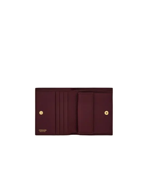 FERRAGAMO Gancini Compact Wallet