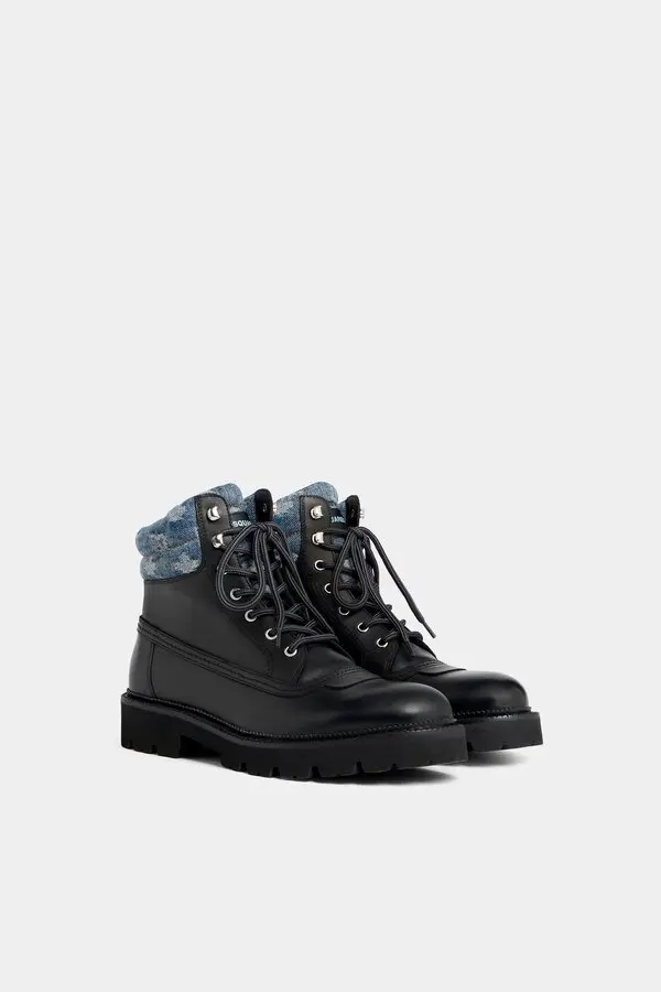 Dsquared2 Monogram Ankle Boots