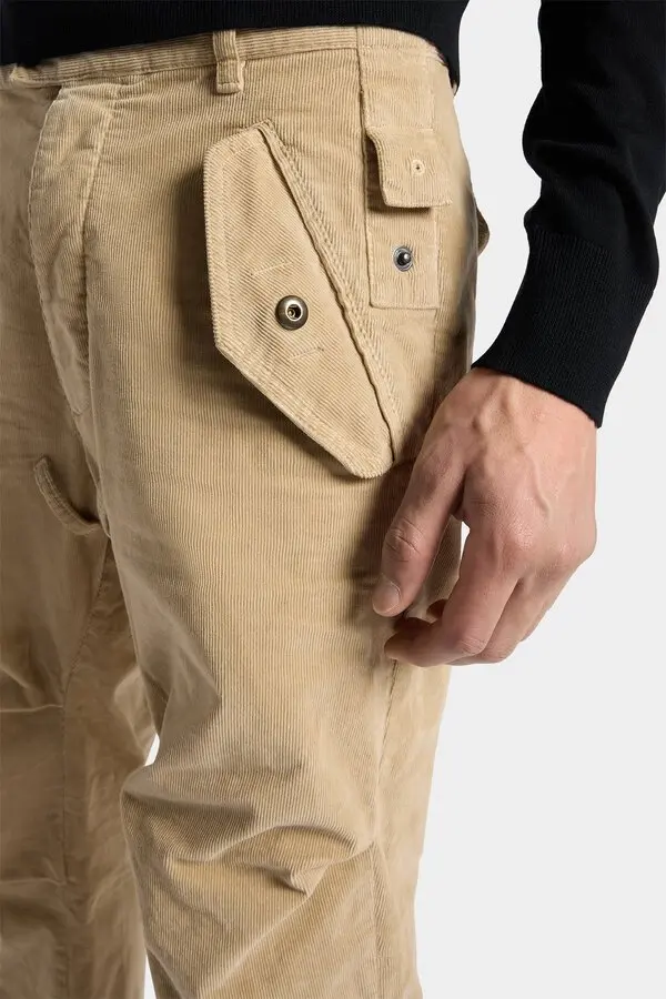 Dsquared2 Corduroy Utility Carrot Pants