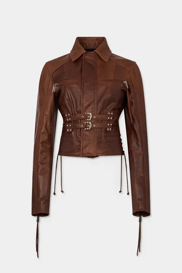 Dsquared2 Ranch Kiodo Jacket - Brown