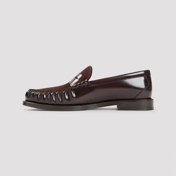 Brunello Cucinelli Penny Loafers - Red