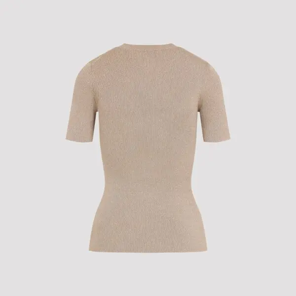 Burberry Knitted T-shirt With Equestrian Knight Motif