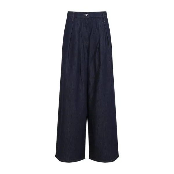 Dries Van Noten Wide-leg Denim Trousers - Blue