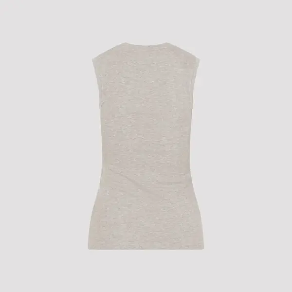 Peserico Lurex Ribbed Viscose Top