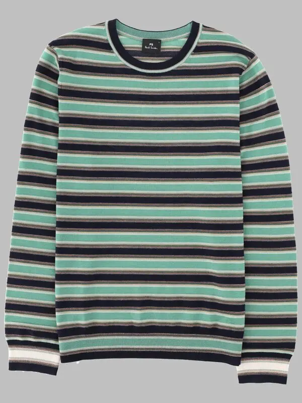 Paul Smith Merino Wool Striped Pullover