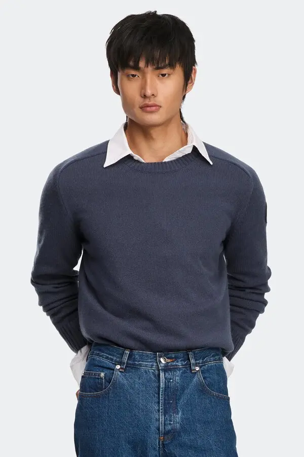 Canada Goose Matawin Knit Crew - Dusk Blue