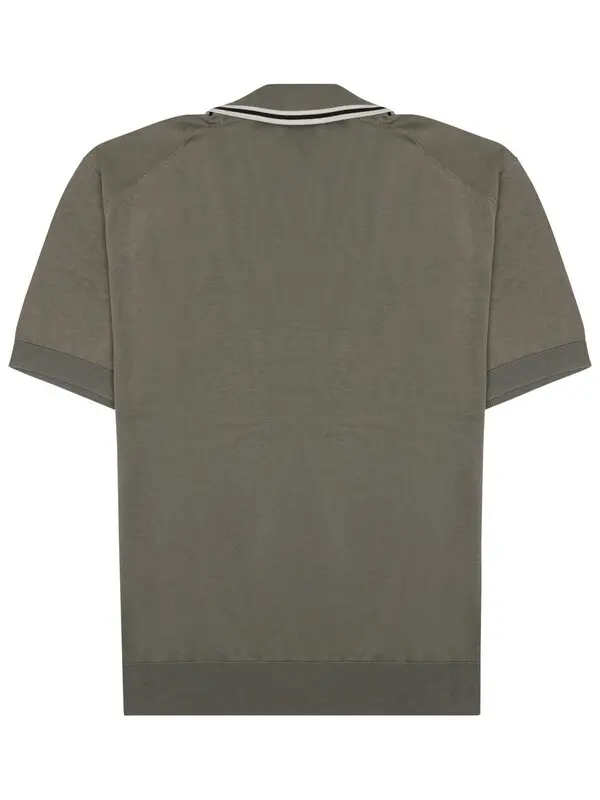 PAOLO PECORA MILANO Polo In Seta Misto Cotone