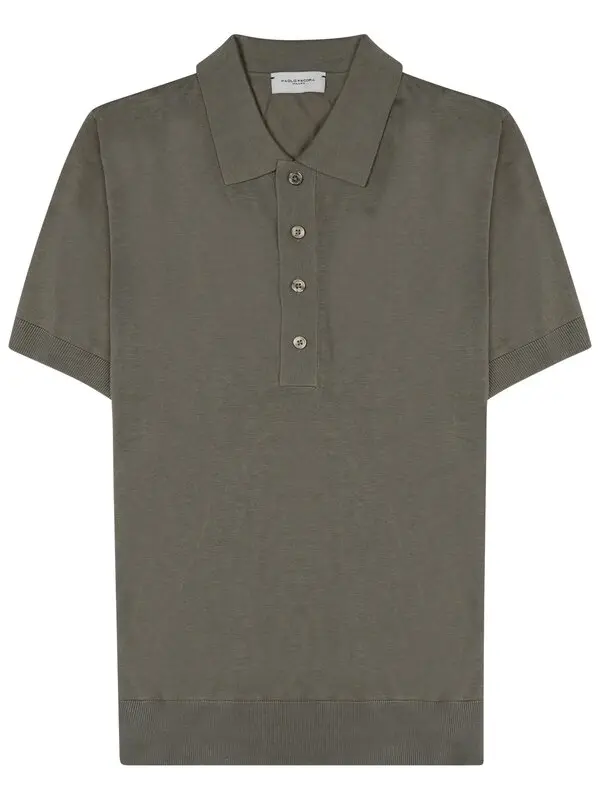 PAOLO PECORA MILANO Polo In Seta Misto Cotone