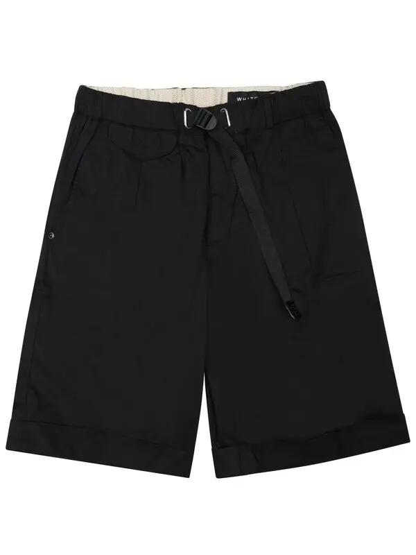 WHITE SAND Shorts Con Cintura - Black