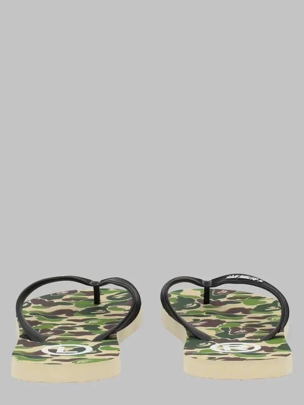A BATHING APE Sandalo Infradito Camo