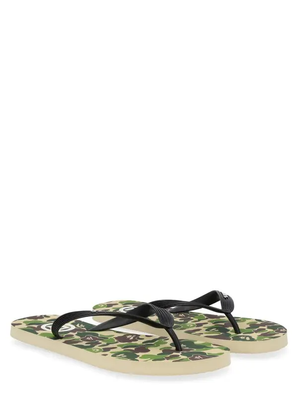 A BATHING APE Sandalo Infradito Camo