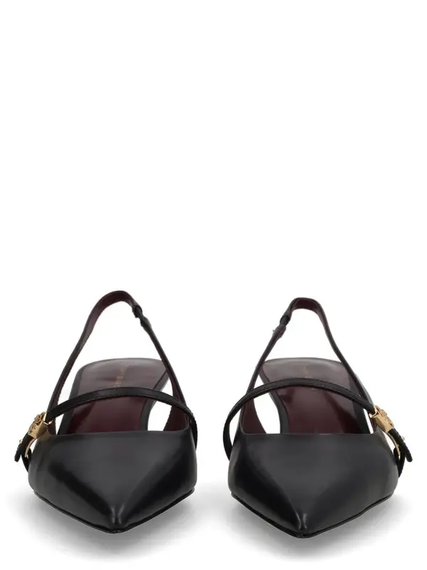 Tory Burch Mary Jane Slingback Pumps - Black