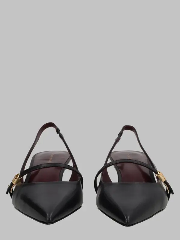 Tory Burch Mary Jane Slingback Pumps - Black