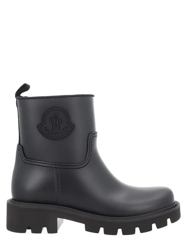 Moncler Stivale Da Pioggia "kickstream - Black