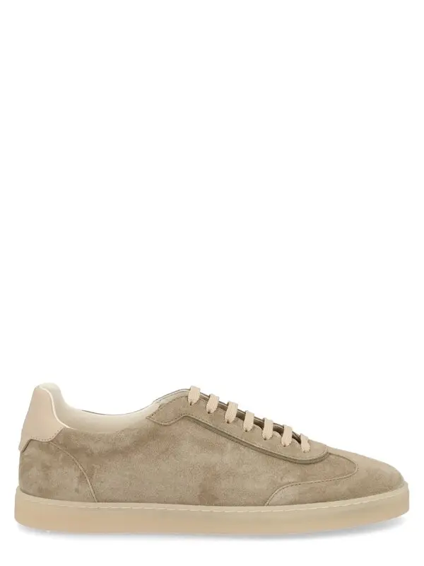 Brunello Cucinelli Sneaker In Camoscio