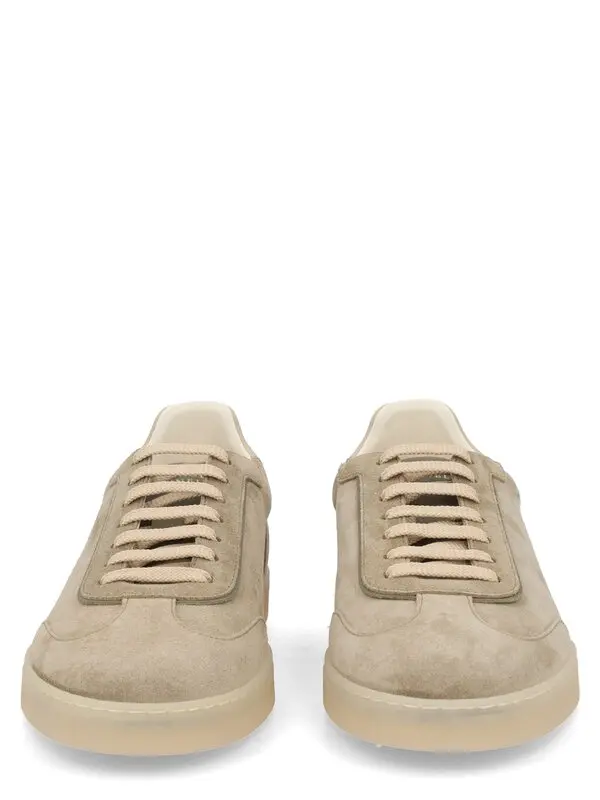Brunello Cucinelli Sneaker In Camoscio