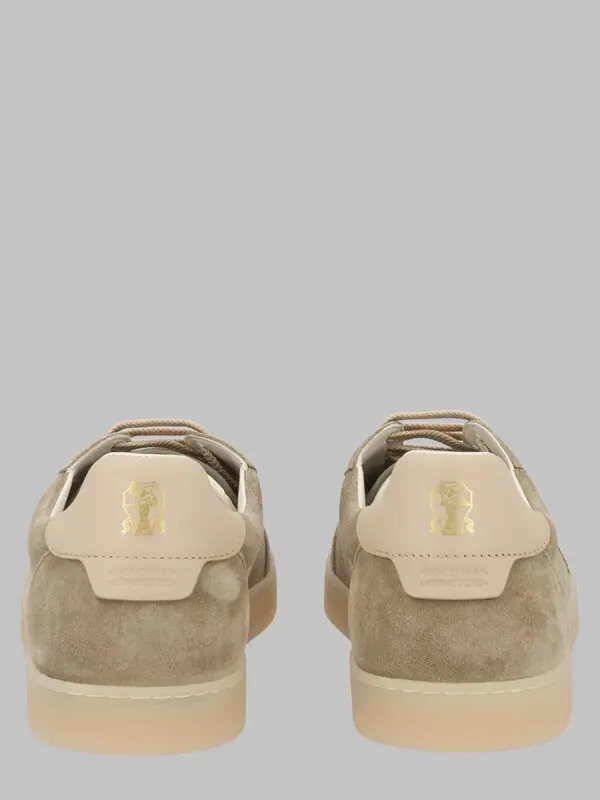 Brunello Cucinelli Sneaker In Camoscio