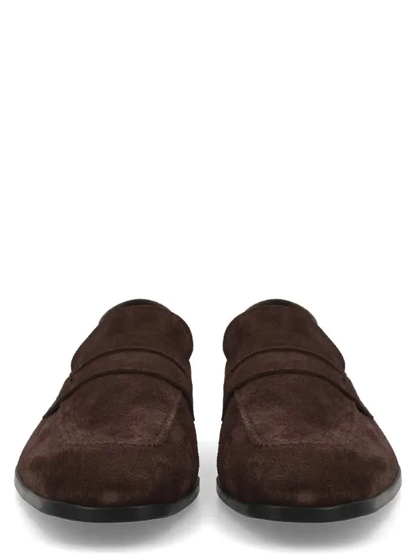 TOM FORD Sean Penny" Suede Loafers