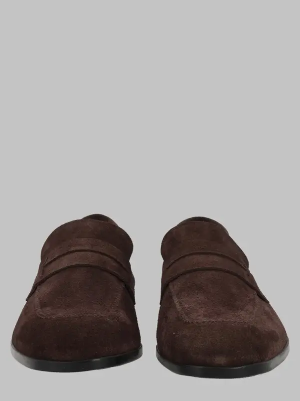 TOM FORD Sean Penny" Suede Loafers
