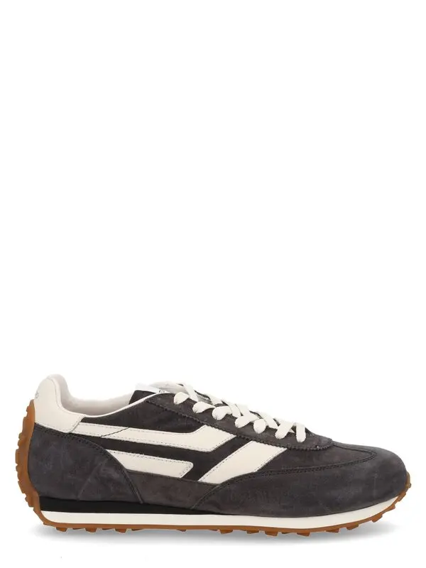 TOM FORD Sneaker "mick" In Pelle Scamosciata - Grey