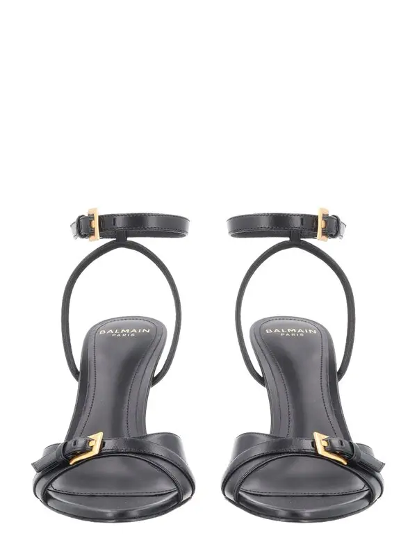 Balmain Sandalo "anthem" In Pelle