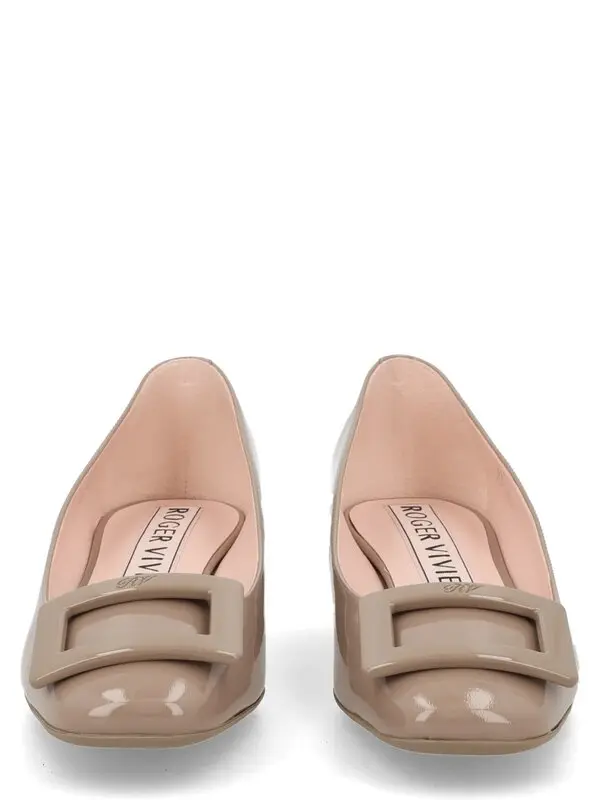 ROGER VIVIER Ballerina "u Look" In Vernice