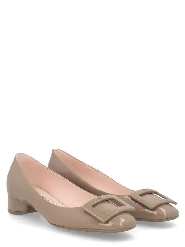 ROGER VIVIER Ballerina "u Look" In Vernice